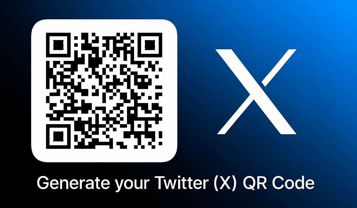 Generador de QR para Twitter (X) — estáticos y dinámicos